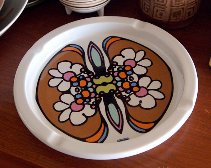 Peter Max Iroquois China Butterfly Groovy Ashtray - Etsy