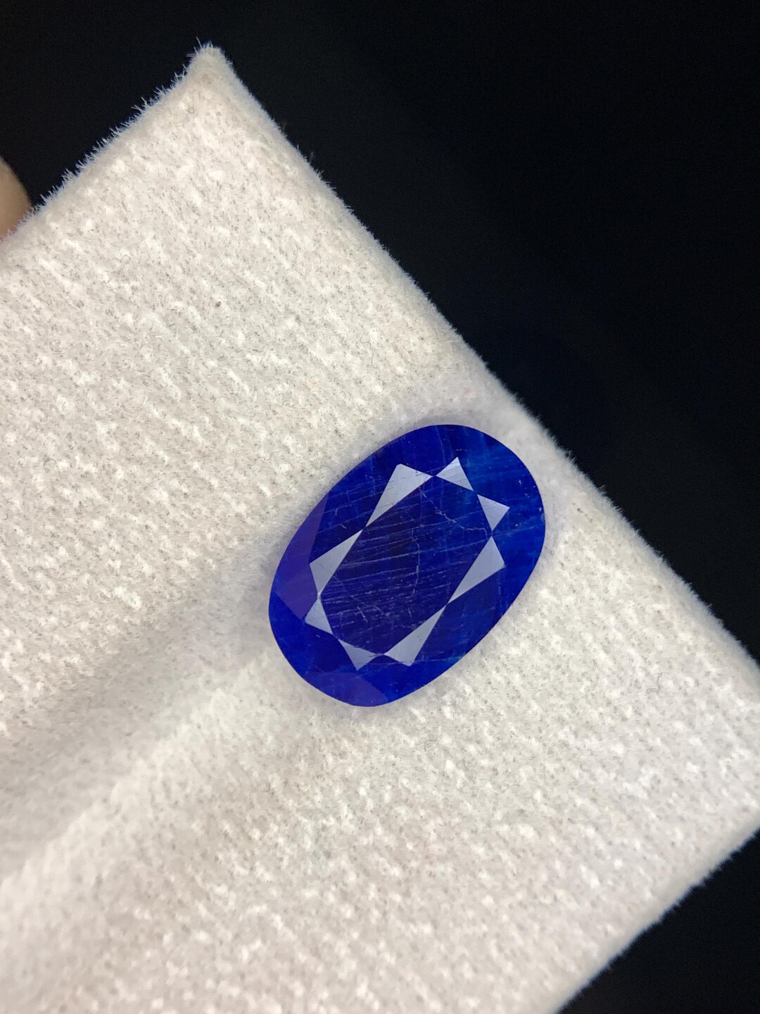 Extremely Rare 3.70 Ct Natural Hayune Untreated Royal Blue Loose ...