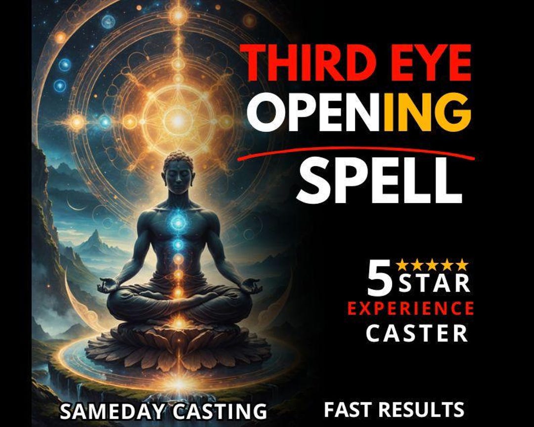 THIRD EYE OPENING Spell |awaken Psychic Vision |astral Travel | Spirit ...