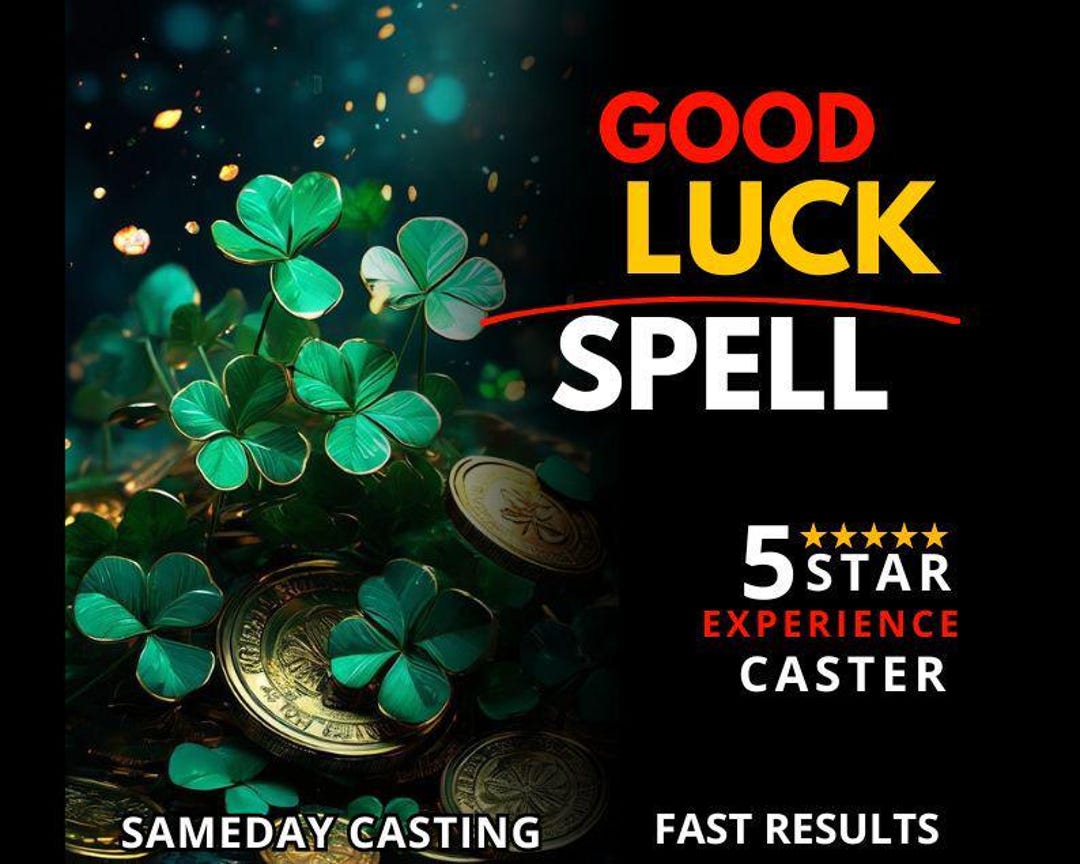 PERMANENT GOOD LUCK Spell | Success Spell | Abundance Spell | Luck ...