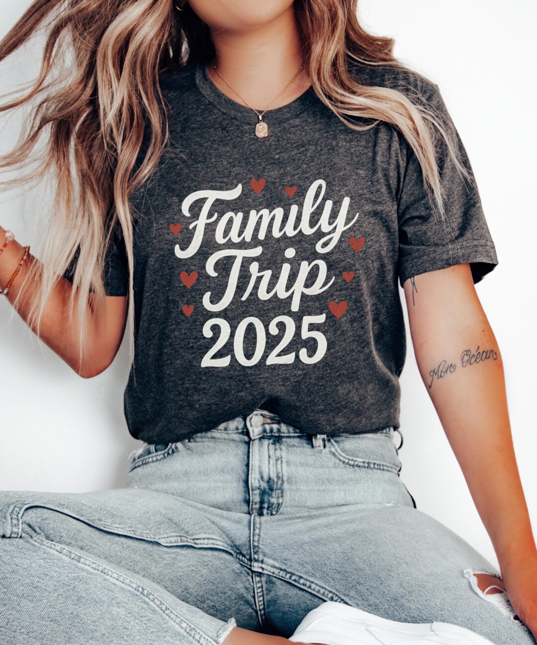 Family Trip 2025 Shirt, Matching Vacation T-shirts, Reunion Tee, Summer ...
