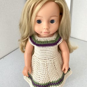 15 Inch Dress, Doll Clothes Pattern - Etsy