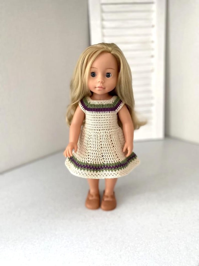 15 Inch Dress, Doll Clothes Pattern - Etsy