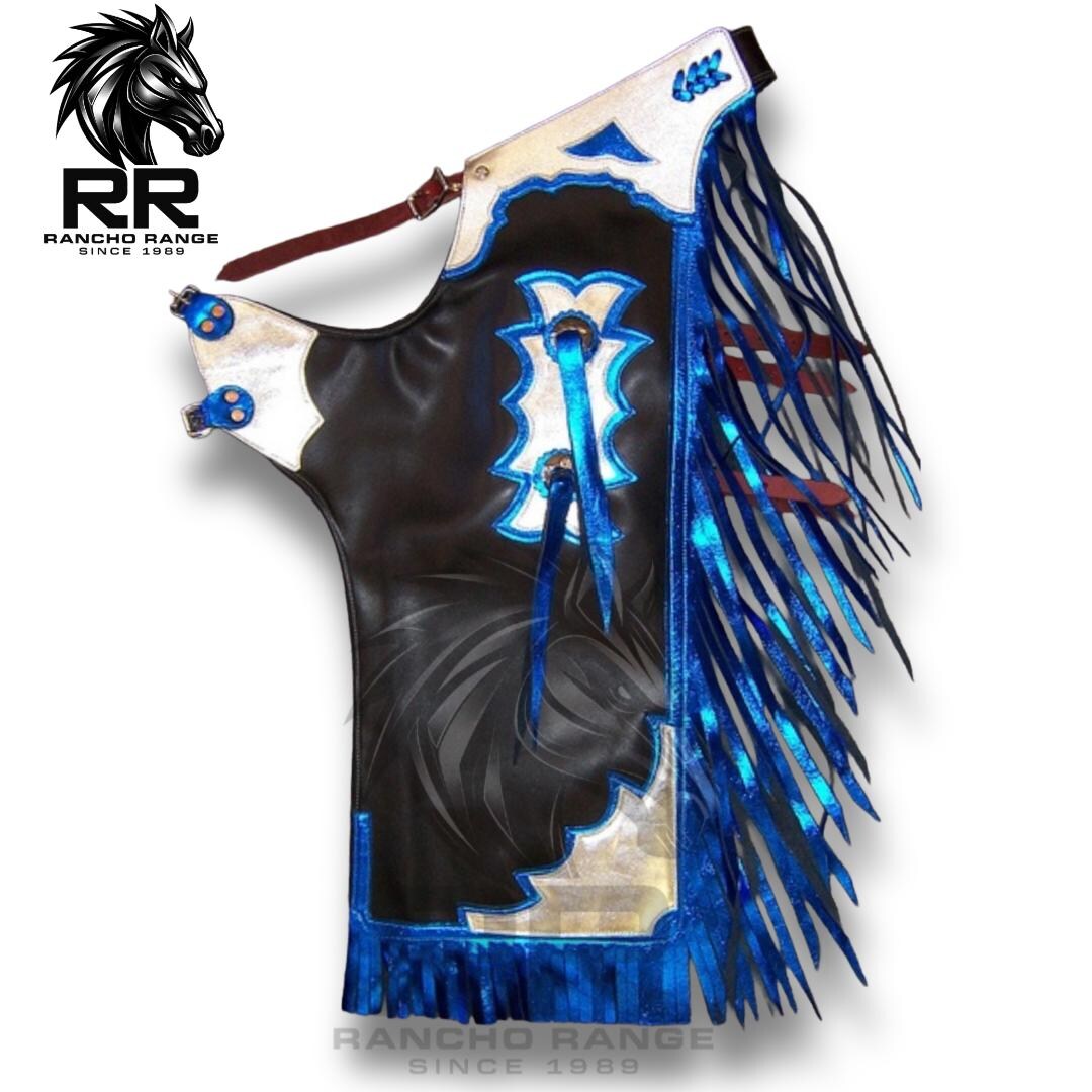 Bull Riding Chaps Western Show Adult Chap Fringes Leather Made to Order ...