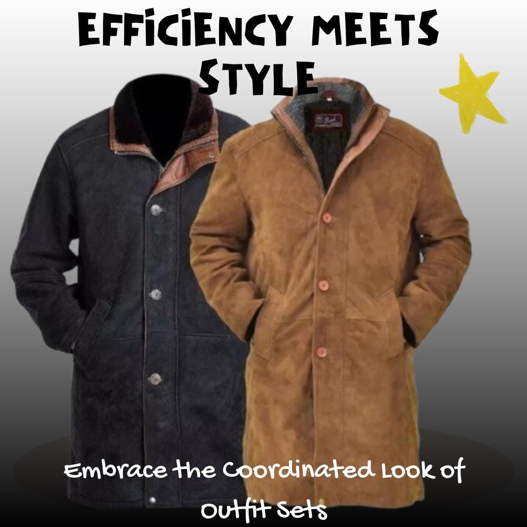Men's Western Cowboy Style Suede Leather Long Coat | Traditional ...