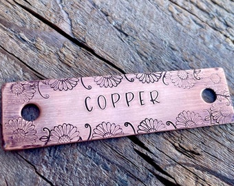 engraved headcollar