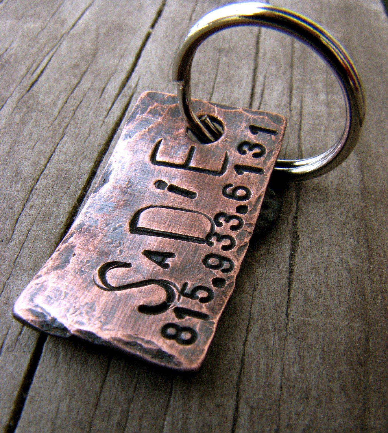 Small Dog Tag Copper Dog Tag Custom Dog Tag / Cat ID Tag | Etsy