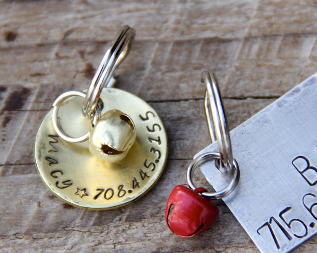Cat Kitten Bell, Small Metal Bell, Colored Jingle Bell, Charm for Cat ...