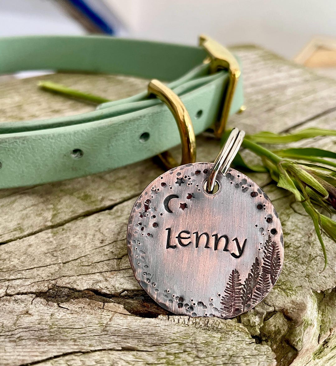 Personalized Dog ID Tag, Metal Pet Name Tag, Custom Gift for Pet Parent ...