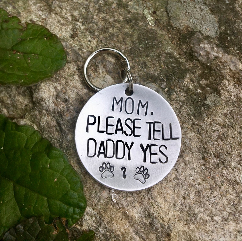 Puppy Proposal Tag - Dog Proposal Tag for Wedding Proposal - Engagement ...