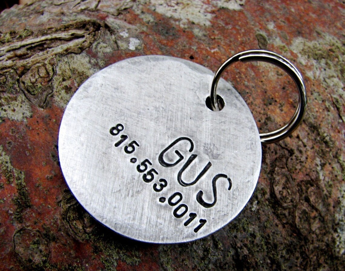 Custom Dog Tag / Custom Pet ID Tag Personalized Dog ID Tag | Etsy