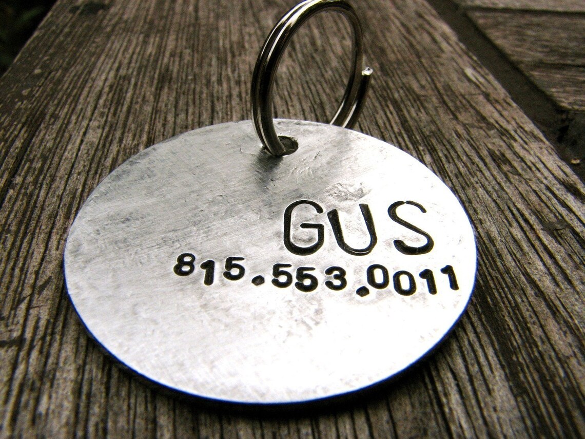 Custom Dog Tag / Custom Pet ID Tag Personalized Dog ID Tag | Etsy