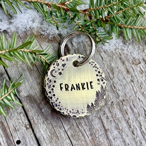 Personalized Dog ID Tag, Metal Pet Name Tag, Custom Gift for Pet Parent ...