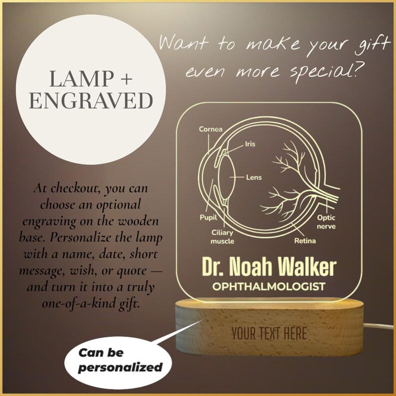 Custom Night Light – Judge Gifts | Engraved LED Acrylic Desk Lamp ...