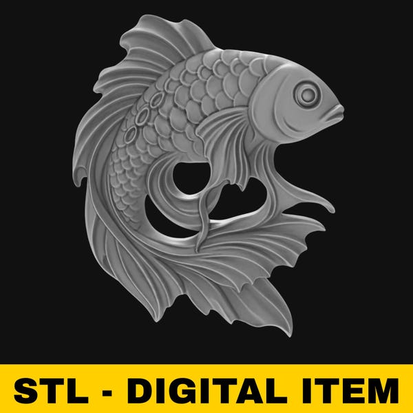 Stylized Fish - Etsy