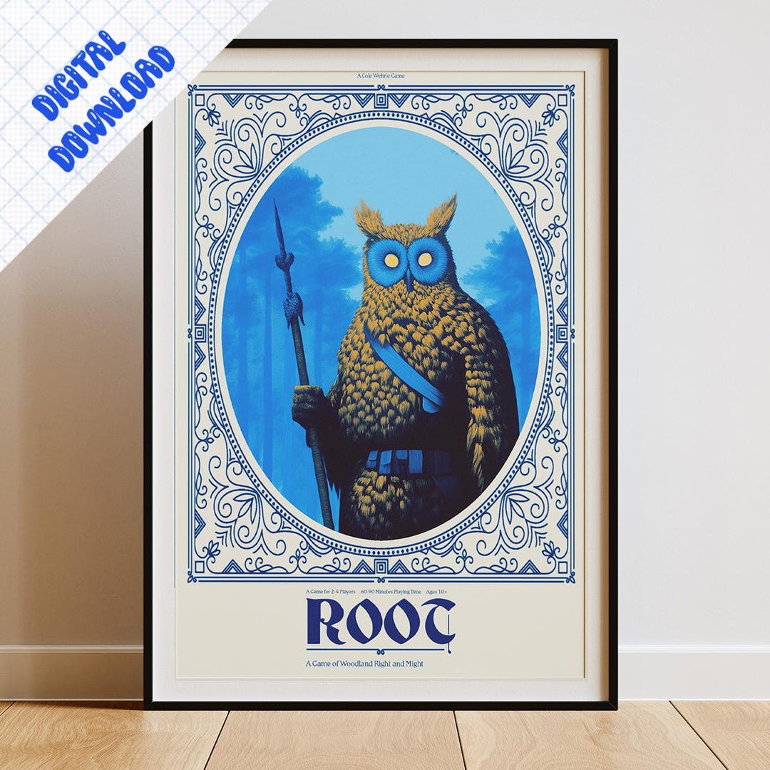Root Boardgame Poster Print Fan Art - Etsy