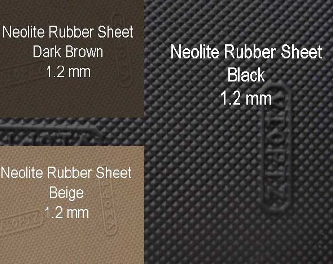 Neolite Rubber Sheets for Shoes, Sole Shoe, Sole Shoe Repair 1.2 Mm ...