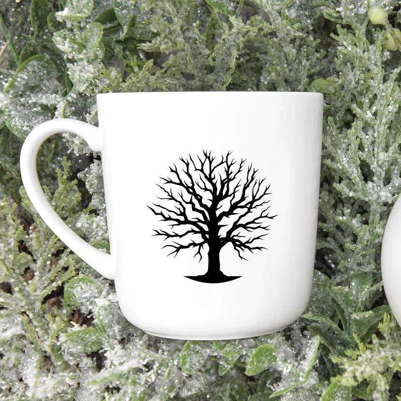 Bare Tree SVG Bundle, Leafless Branch Clipart (digital Files) - Etsy