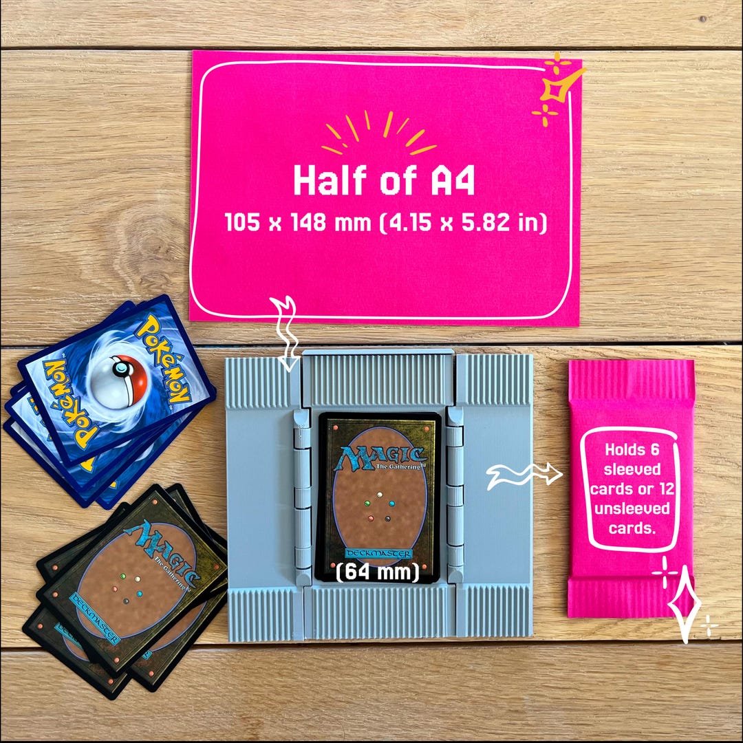 Booster Pack Maker: MTG, Pokemon, Lorcana Cards Size. Paper Crimper ...