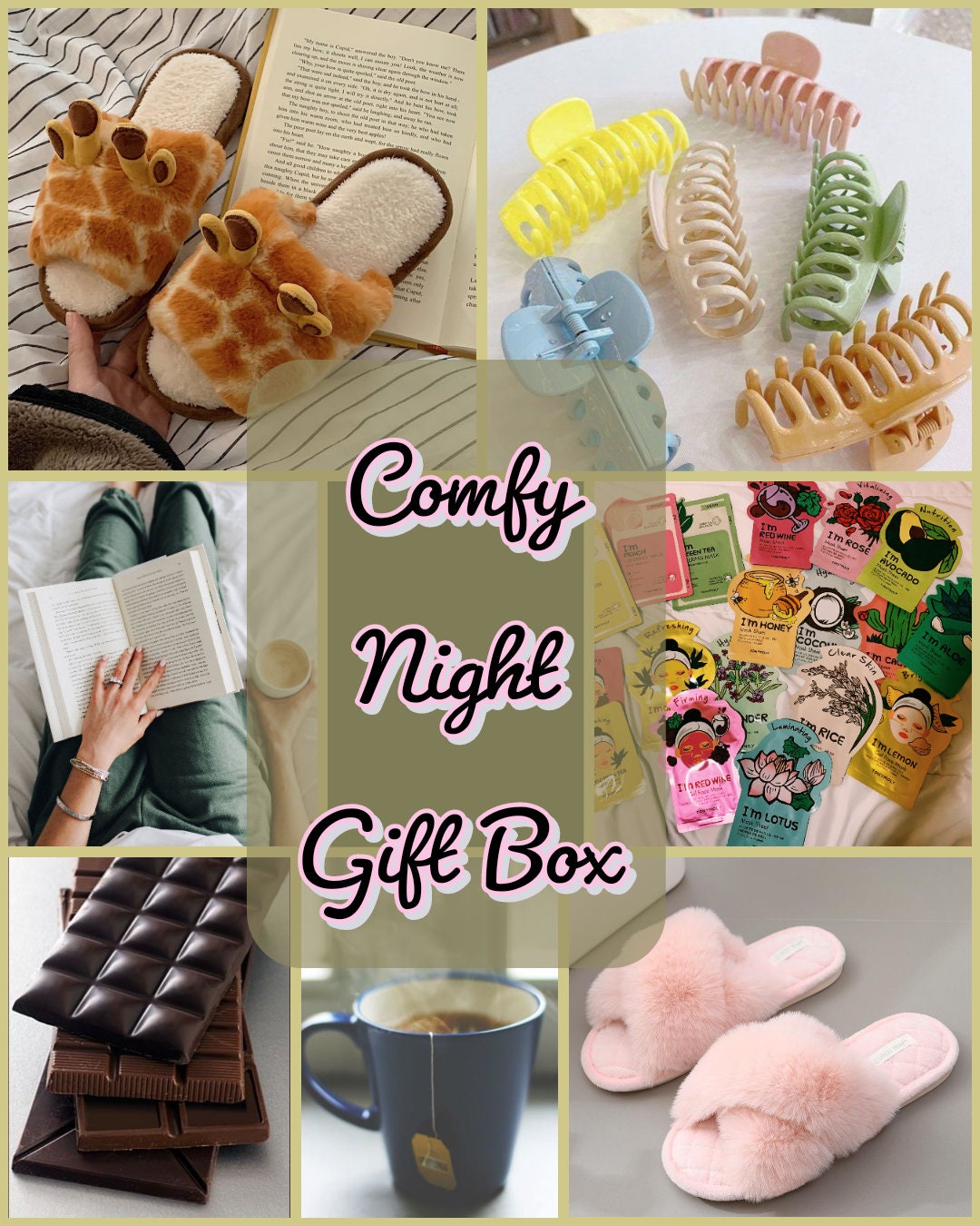 Cozy Night Gift Set for Comfy Self-care and Stress Relief - Etsy