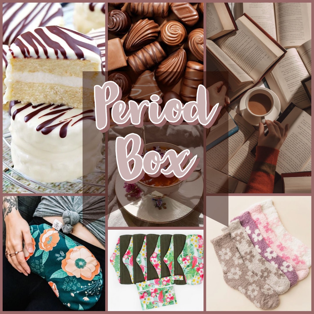 Ultimate Menstrual Cycle Comfort Kit: Period Gift Box Selfcare Box ...