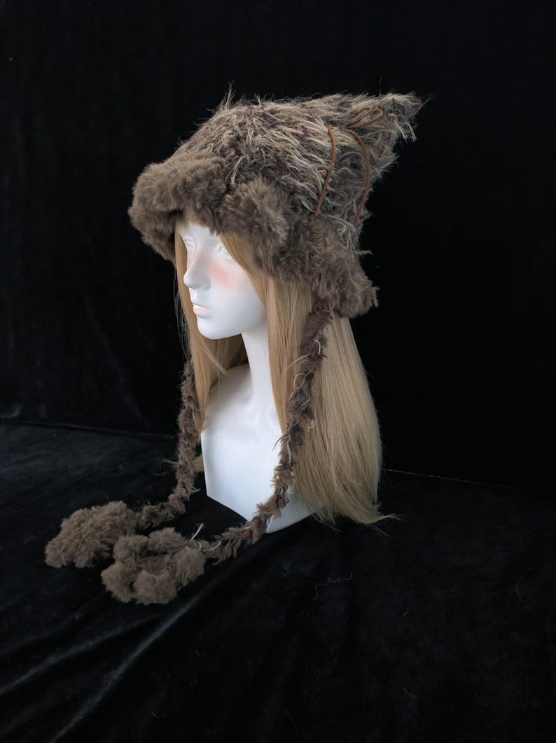Jellyfish Brim Cat Ear Beanie With Soft Sculptural Silhouette - Etsy UK