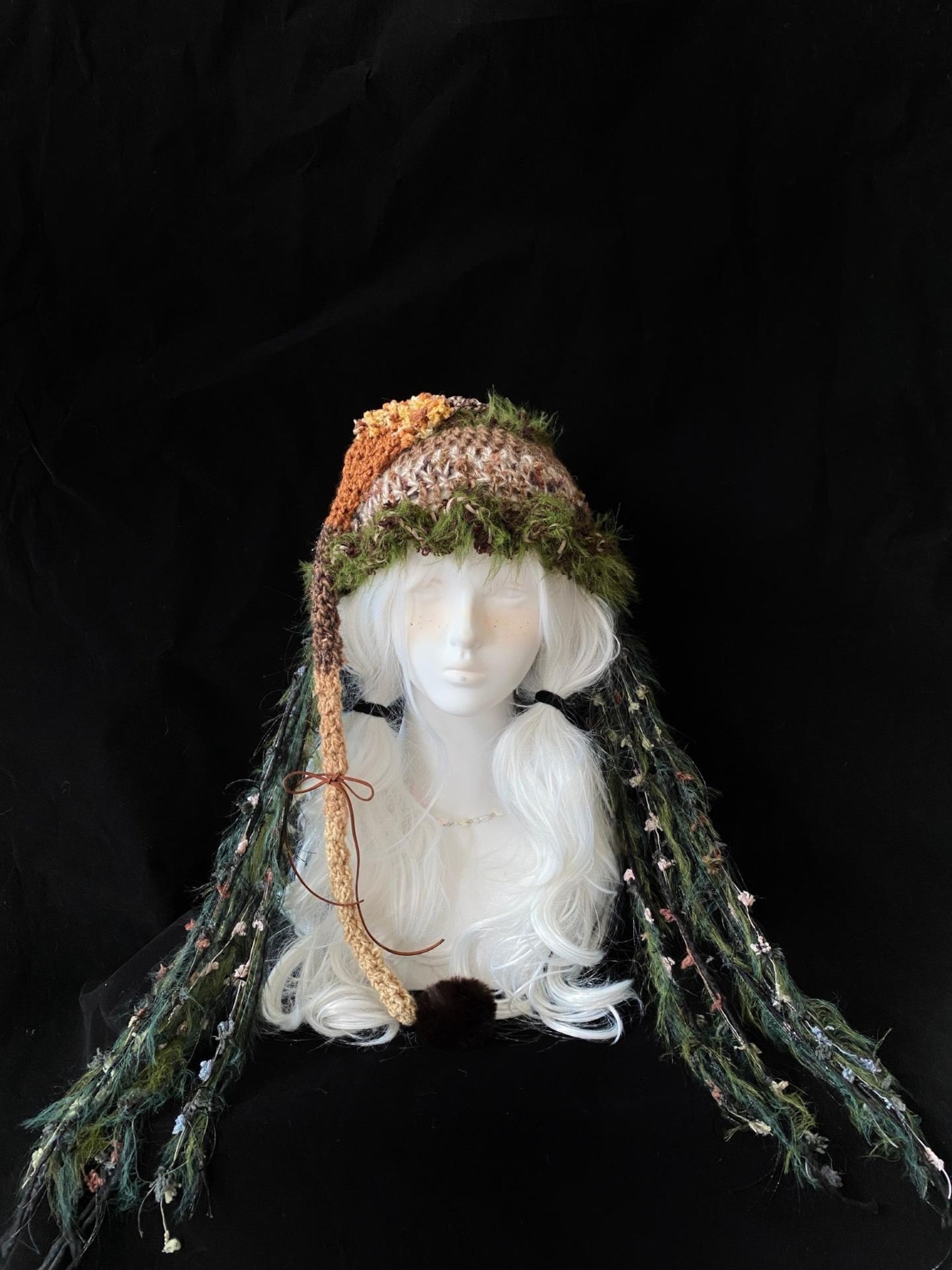 Enchanted Forest Crochet Hat - Handmade Summer Fairy Cap - Etsy