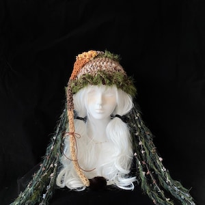 Enchanted Forest Crochet Hat - Handmade Summer Fairy Cap - Etsy