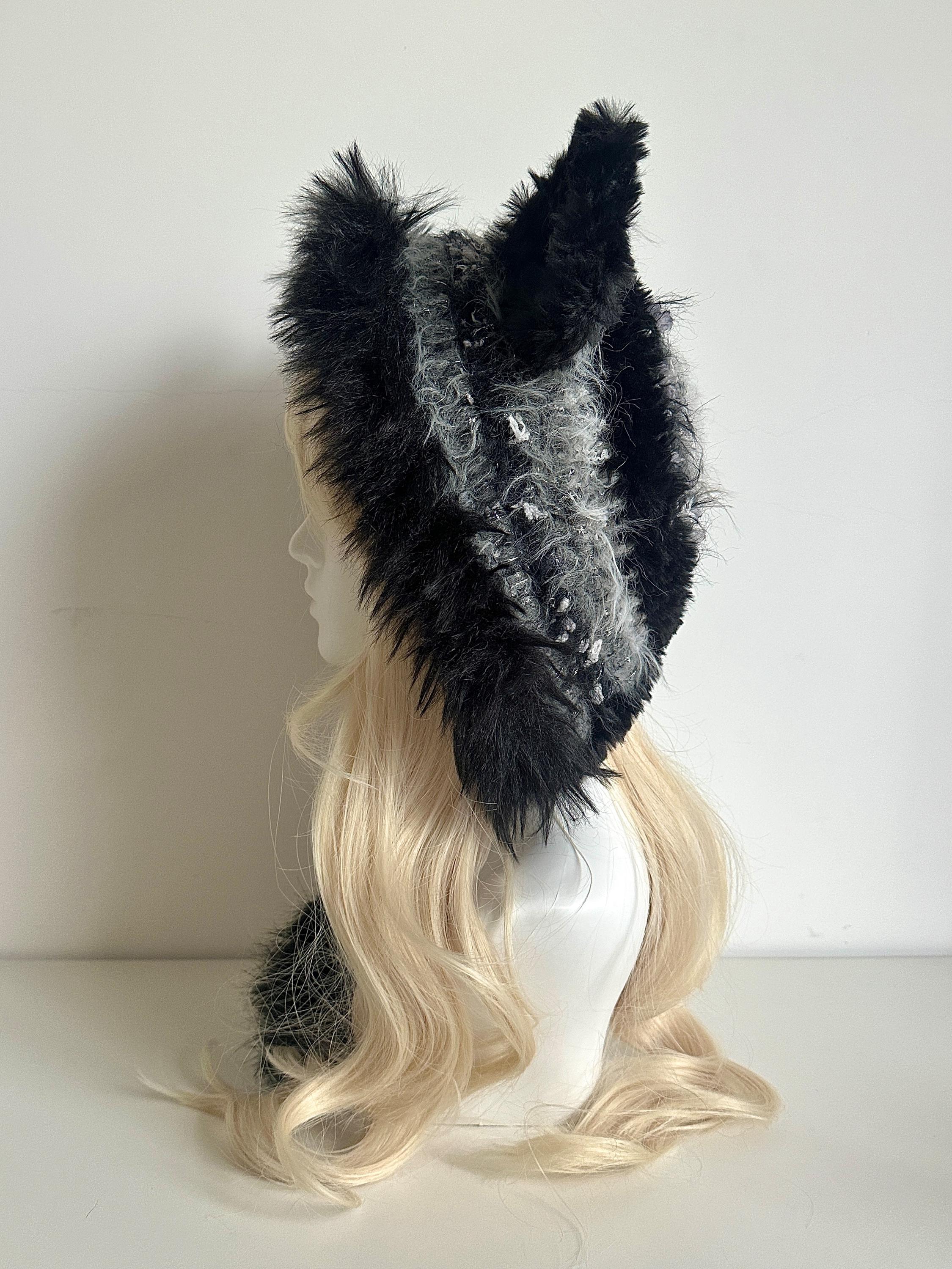 Serene Fox Hood: Plush Faux Fur, Adjustable & Warm - Etsy