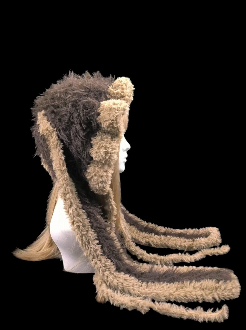 Extra Long Plush Bunny Ears Hood - Cosplay Rave Festival - Etsy UK