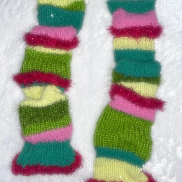 Striped Arm Socks - Etsy
