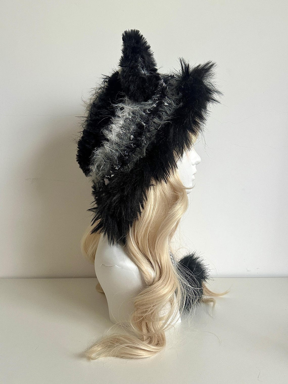 Serene Fox Hood: Plush Faux Fur, Adjustable & Warm - Etsy