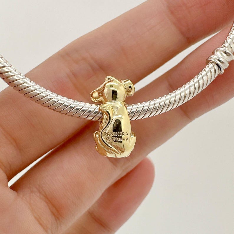 The Lion King Simba Charm ; Silver Charm; Charm for Bracelet - Etsy