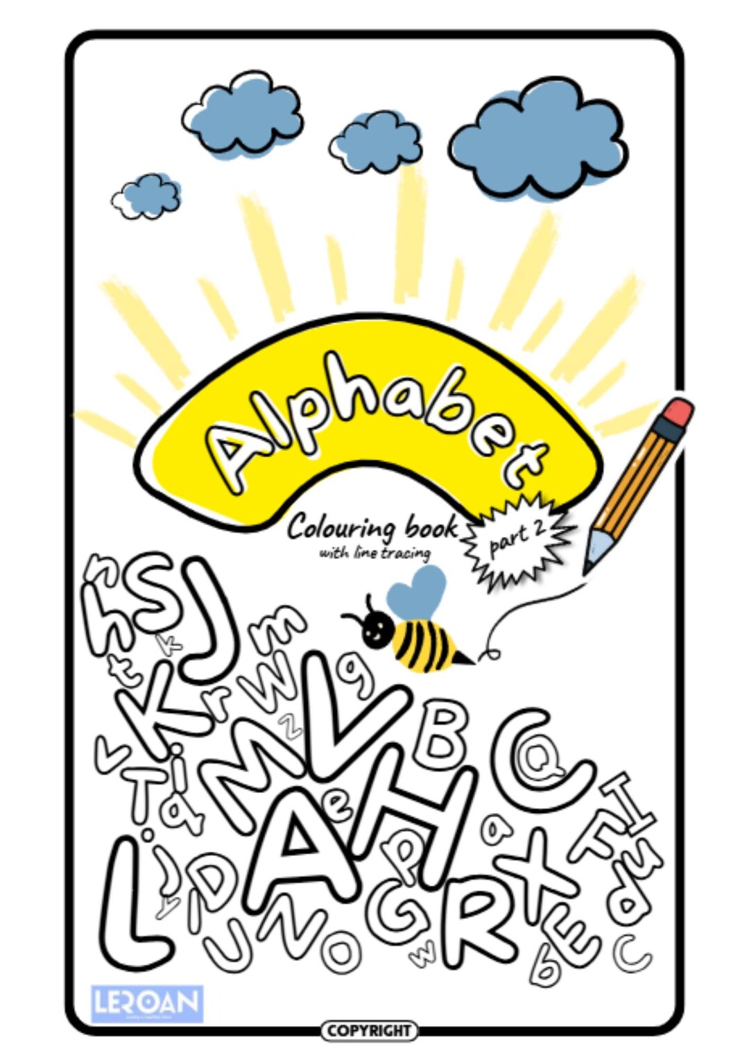 Alphabet Colouring Book | Preschool Colouring Book | ABC Book | Fun ...