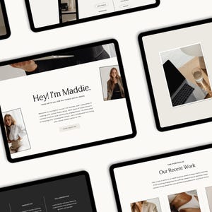 Professional Website Template for Service Providers | Elegant Modern ...