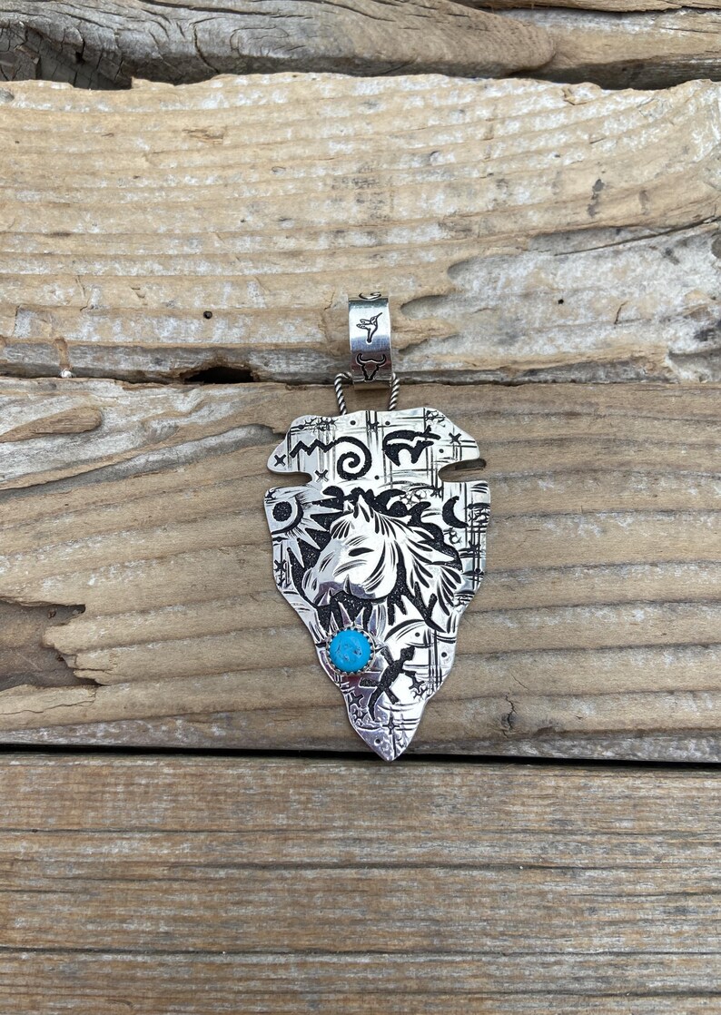 Gorgeous Large Arrowhead Handmade and Signed in Sterling Silver by a ...