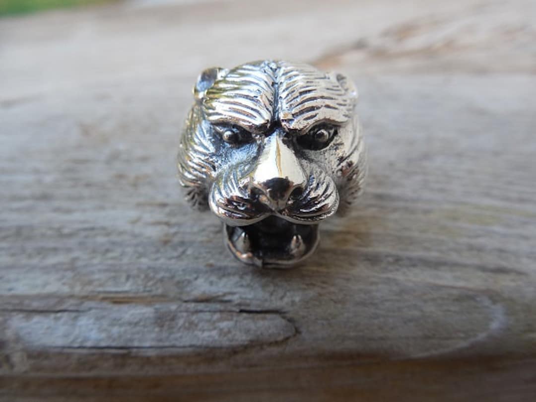 Tiger Ring in Sterling Silver 925 - Etsy