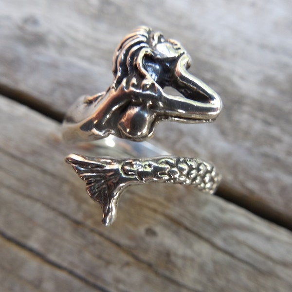 Mermaid Ring - Etsy