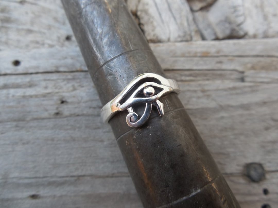 Eye of Ra Ring Handmade in Sterling Silver - Etsy