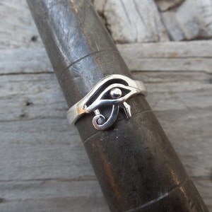 Eye of Ra Ring Handmade in Sterling Silver - Etsy