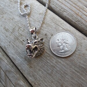 Werewolf Necklace in Sterling Silver - Etsy
