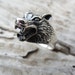 Werewolf Ring in Sterling Silver - Etsy