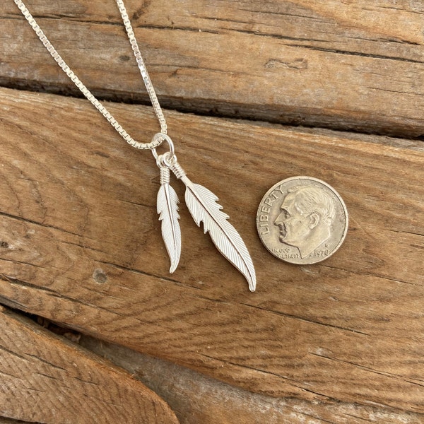 Two Feathers - Etsy