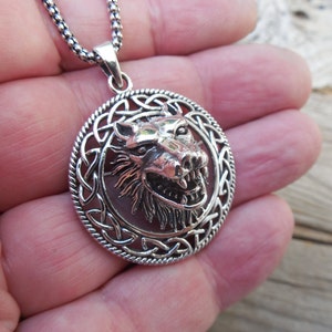 Outrageous Werewolf Necklace Handmade in Sterling Silver - Etsy
