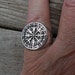 Viking Compass Ring Handmade in Sterling Silver 925 - Etsy