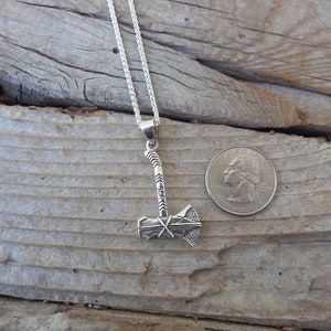 Viking Battle Axe, Handmade in Sterling Silver 925 - Etsy