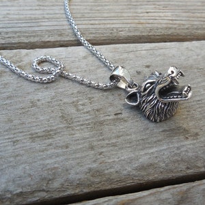 Werewolf Necklace in Sterling Silver - Etsy