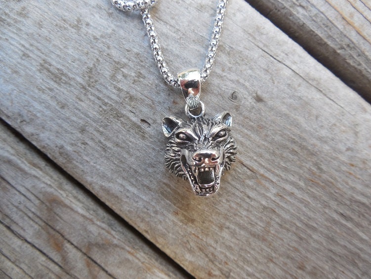 Werewolf Necklace in Sterling Silver - Etsy