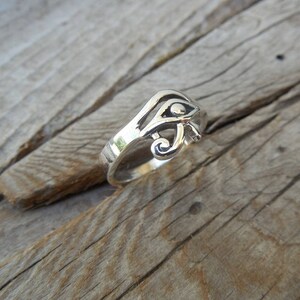 Eye of Ra Ring Handmade in Sterling Silver - Etsy