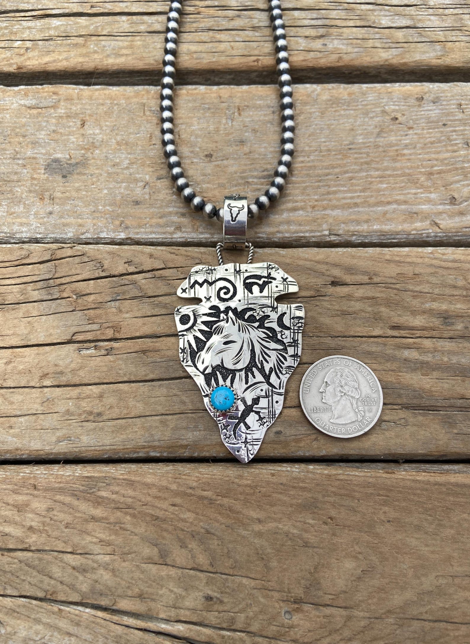 Gorgeous Large Arrowhead Handmade and Signed in Sterling Silver by a ...